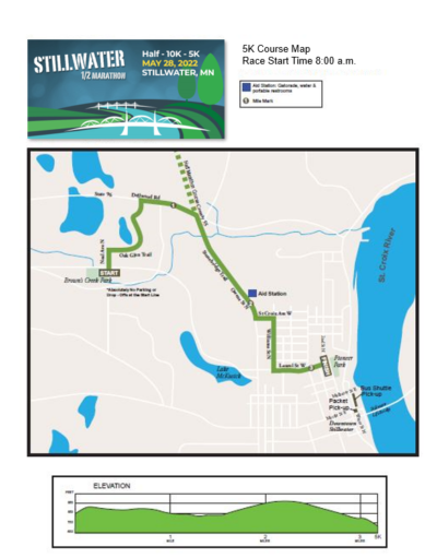 5K Course Map22 | Run Stillwater