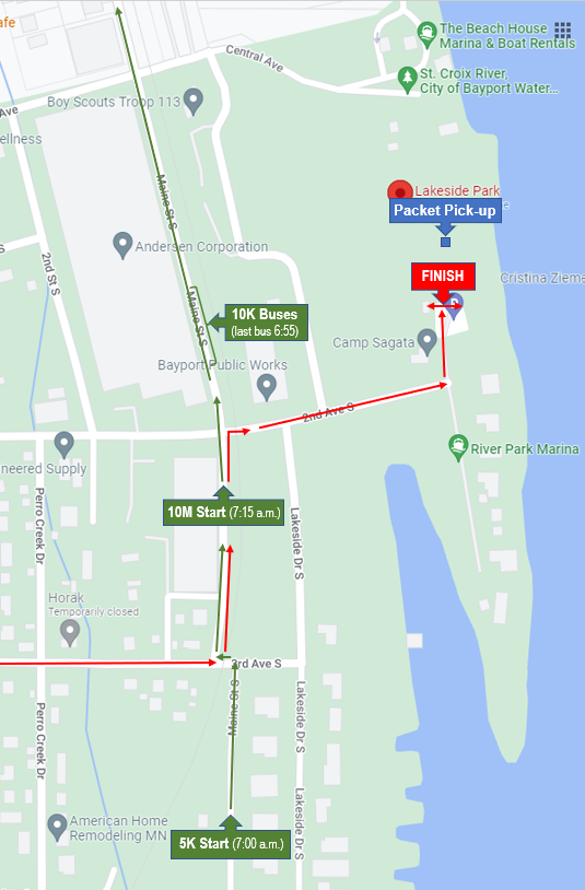 Course Maps | Running Race Events in Stillwater, MN