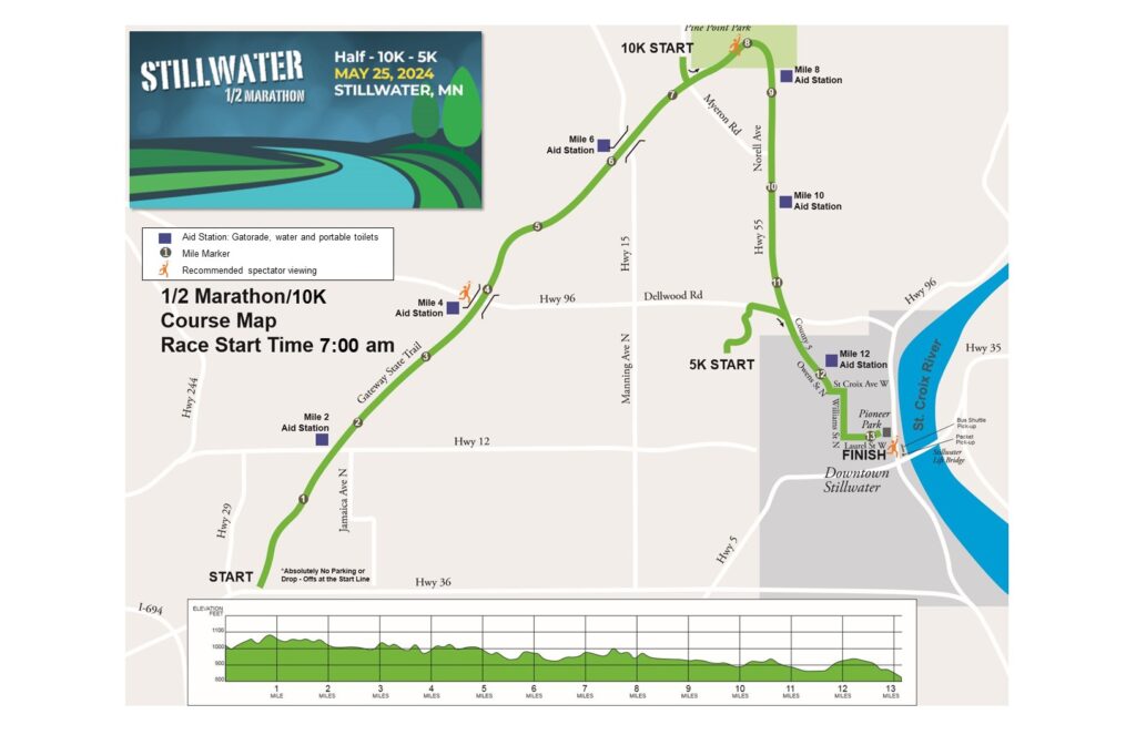 Course Maps | Running Race Events in Stillwater, MN